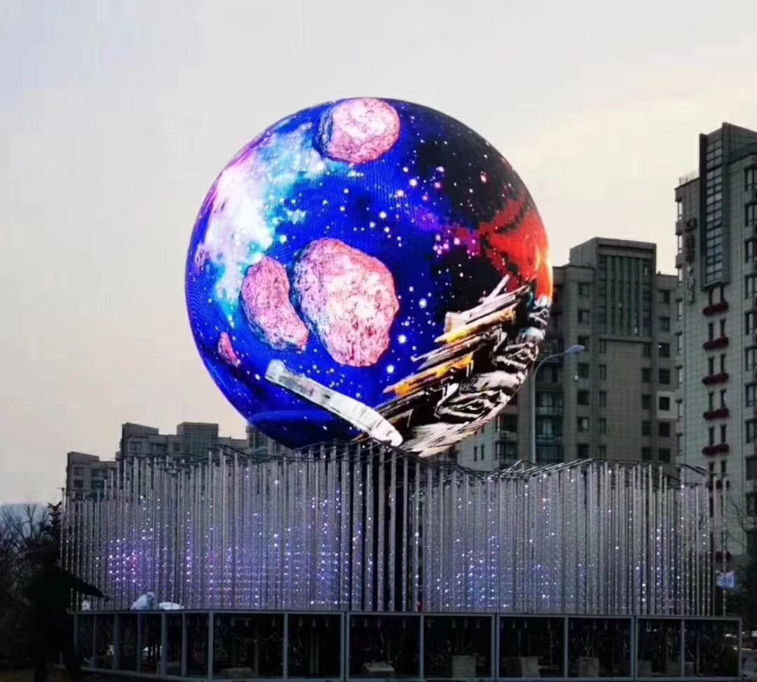 New innovation - LED spherical screen 1 - Tenled